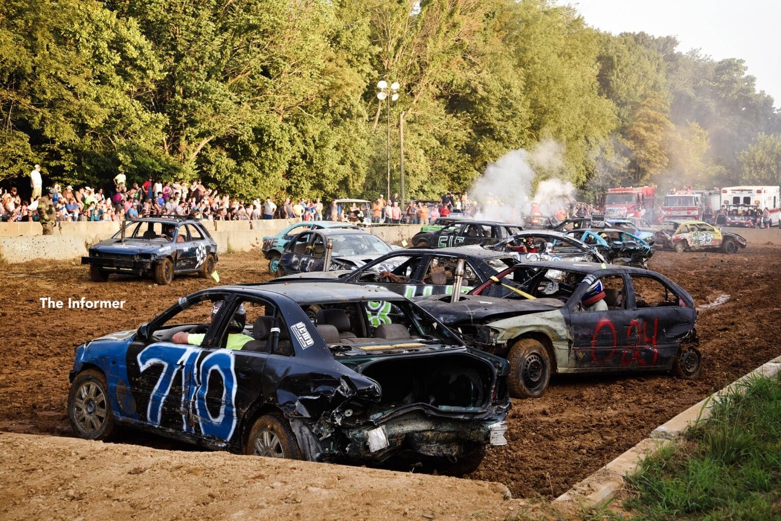 West Union Wreckage Demolition Derby - Adams County, OH Fair
